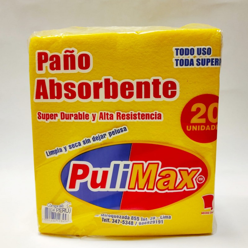 PAÑOS ABSORBENTE PULIMAX | VALKA